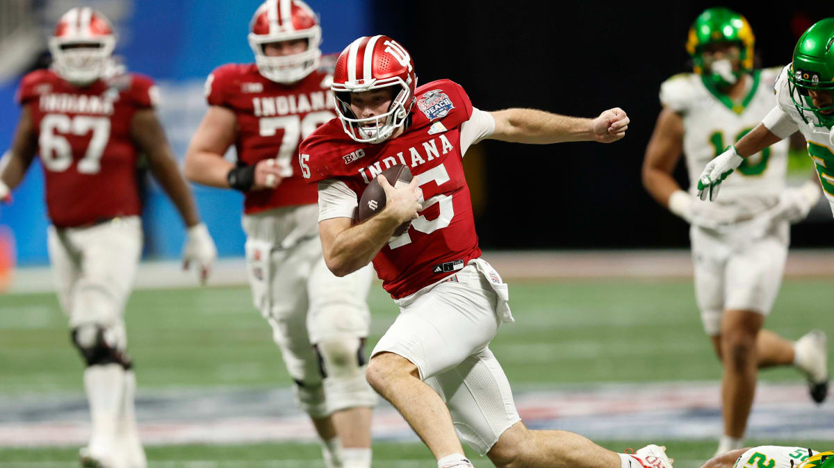 College Football: 50-Burger: Indiana überrollt Oregon und folgt Miami ...